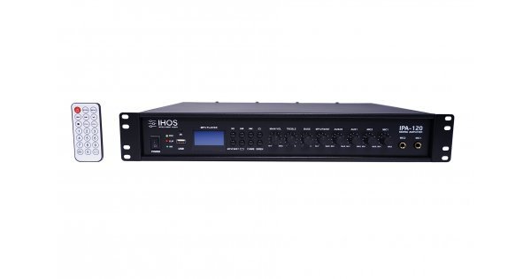 Mixer amplificator cu media player, 120W/100V, IPA-120