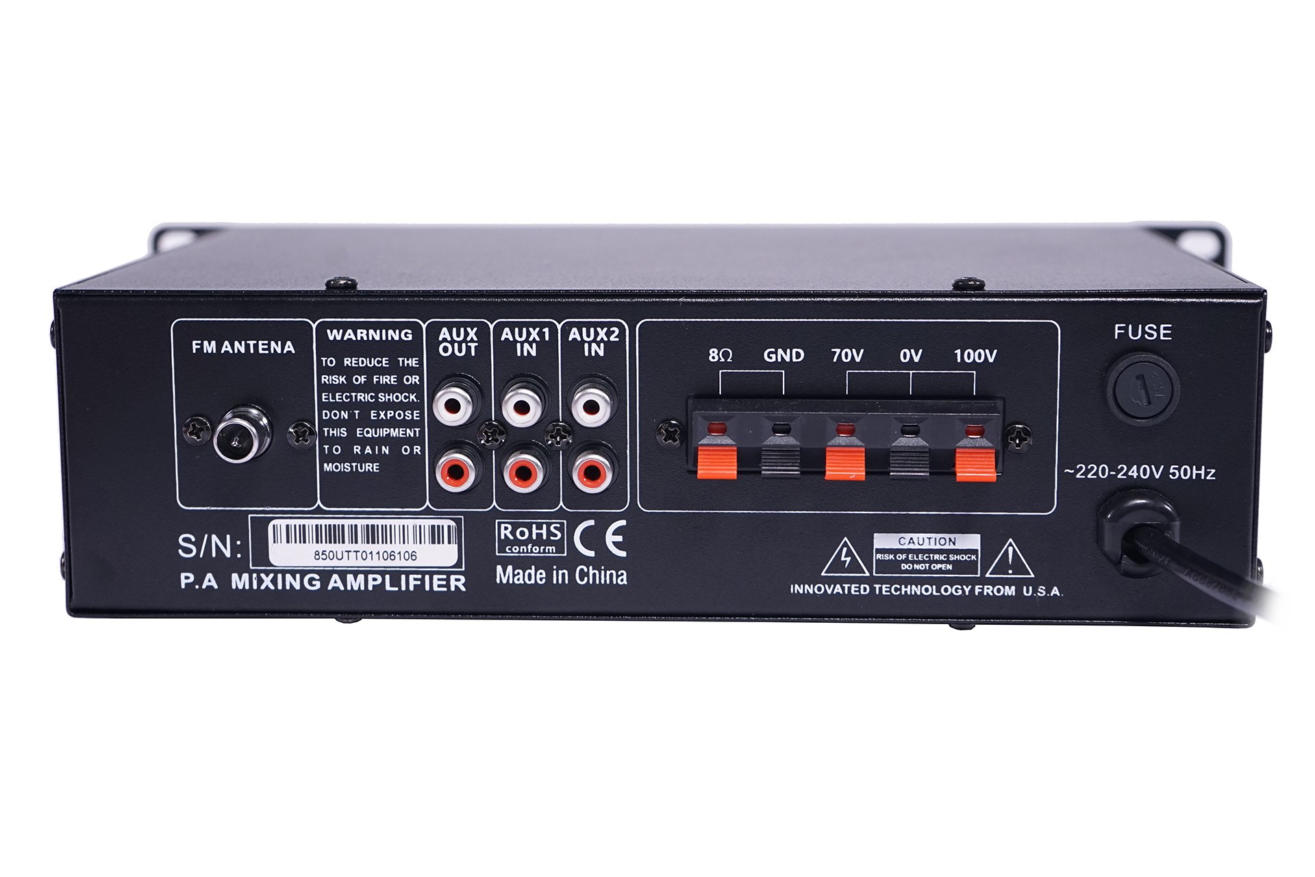 Mixer amplificator cu media player, 50W/100V, IPA-50