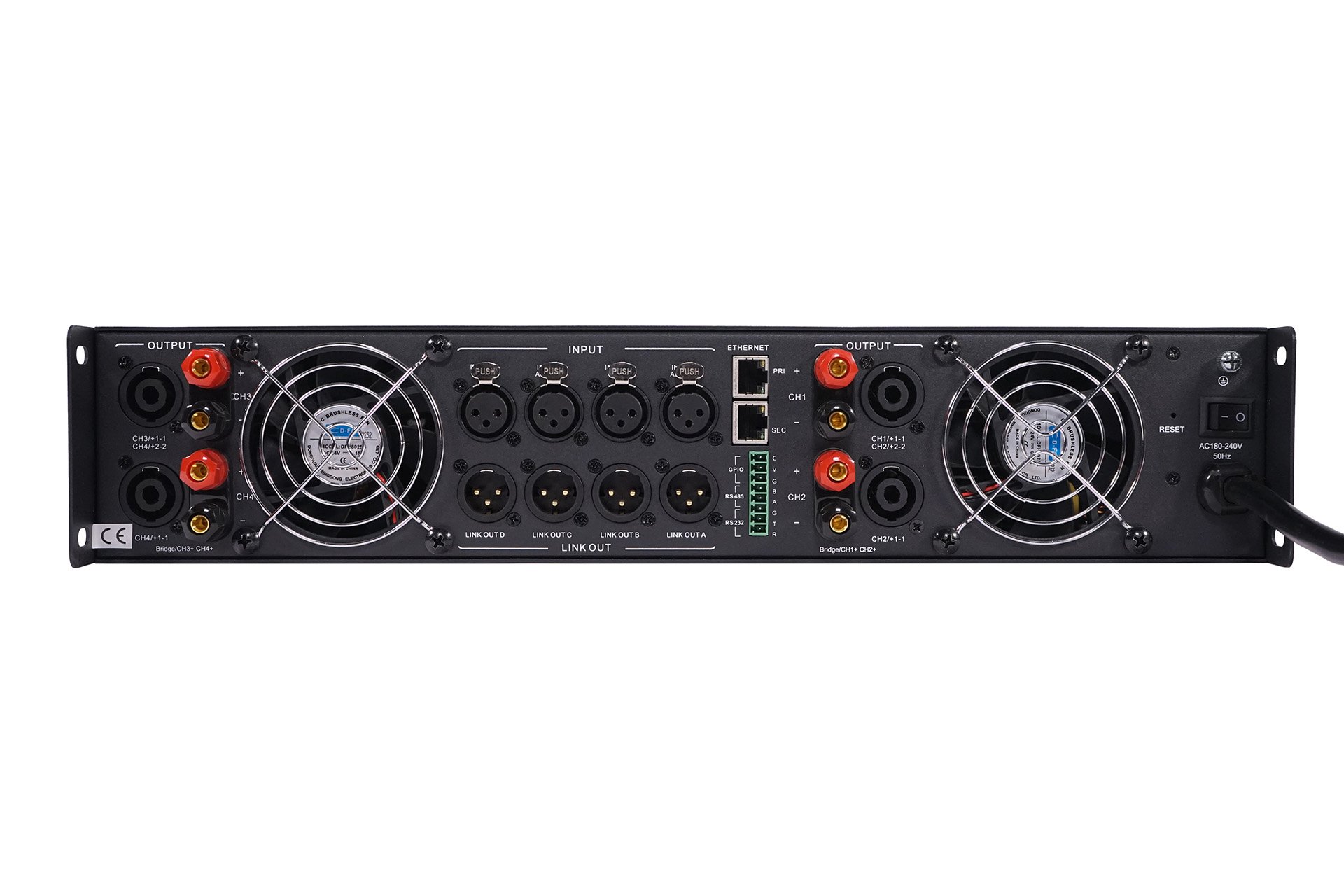 Amplificator Audio Digital 4 canale, Real Time DSP, 8000W, Quadro DSP 6.4